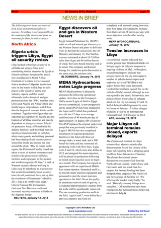 AfrOil - oil & gas news for Africa | PDF