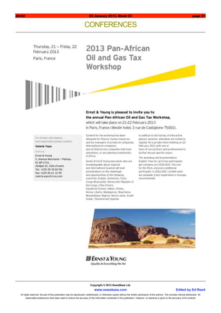 AfrOil - oil & gas news for Africa | PDF