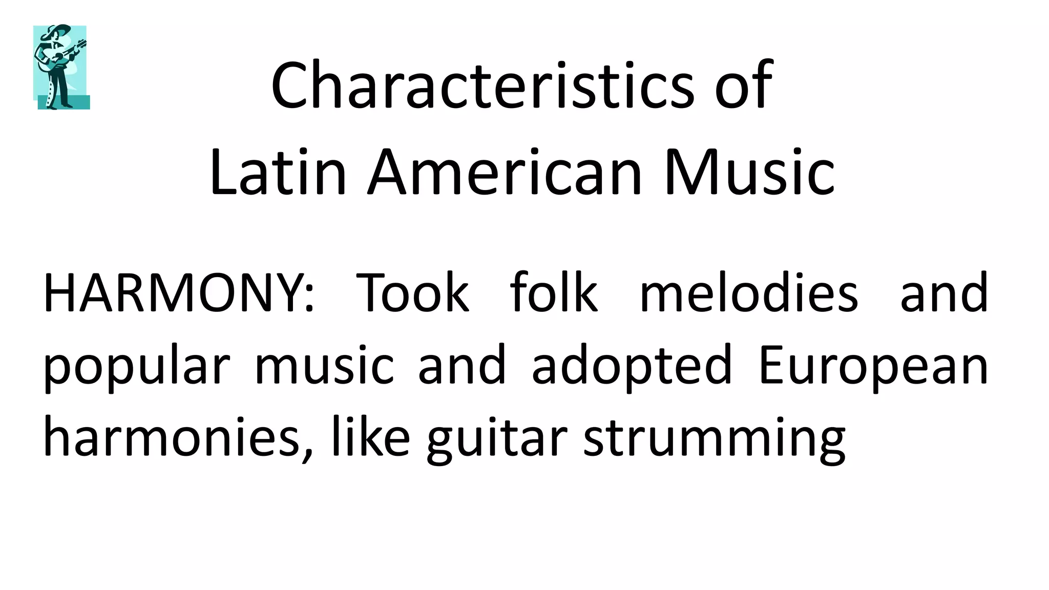 Afro American Latin American & Pop Music | PPTX