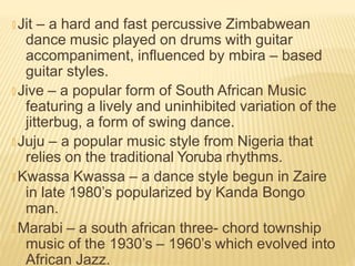 Afrolatin - American and popular music PPT.pptx