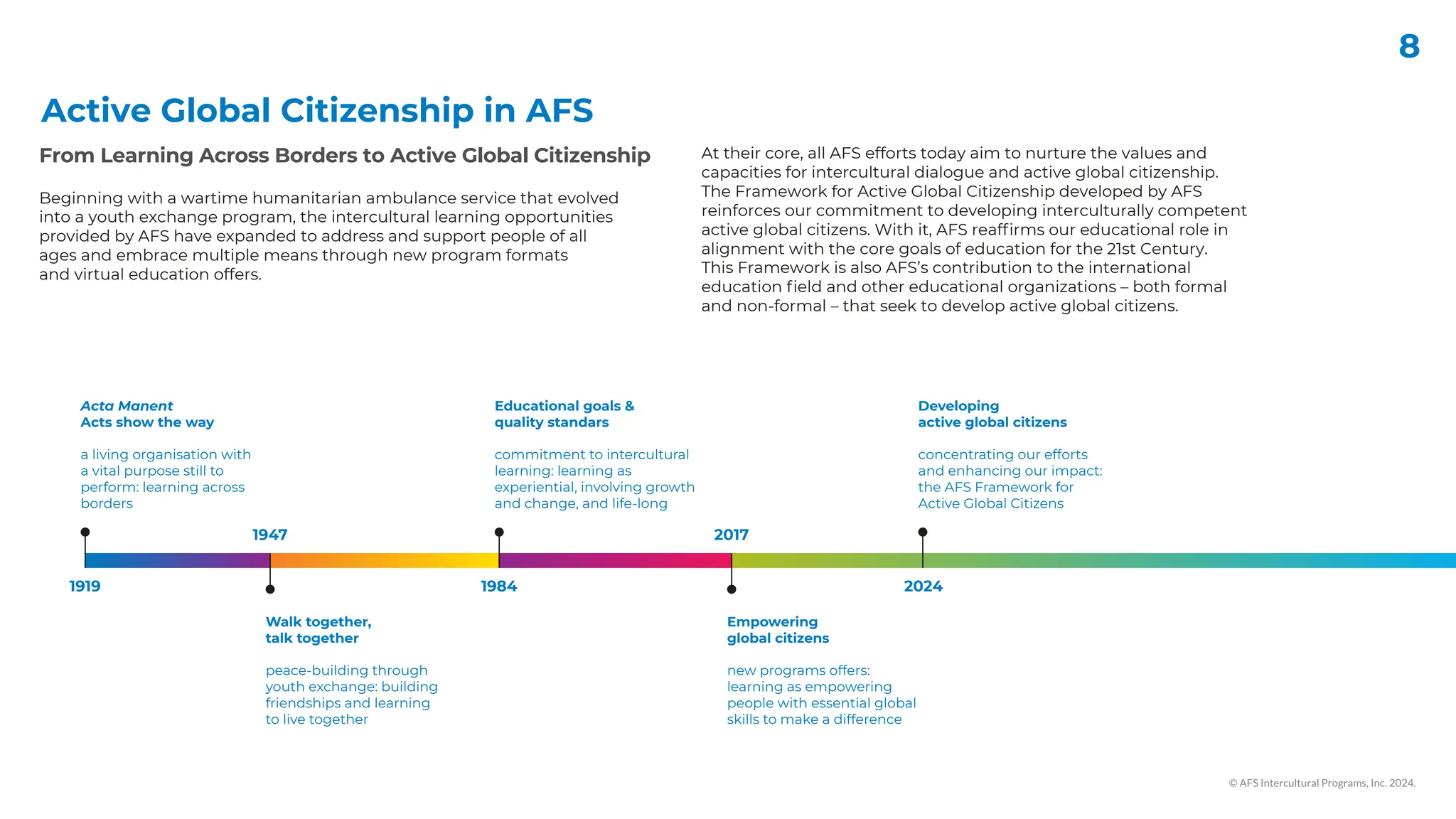 Developing Active Global Citizens: A Framework for Active Global ...