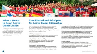 Developing Active Global Citizens: A Framework for Active Global ...