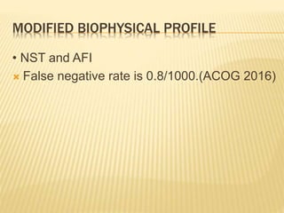 Antepartum fetal surveillance .pptx