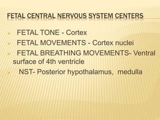 Antepartum fetal surveillance .pptx