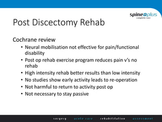 Non-operative treatment for common back conditions | PPTX