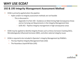 External Corrosion Direct Assessment (ECDA) | PPTX