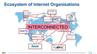Internet Governance and Ecosystem, presented at AFSIG | PDF