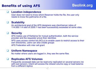AFS introduction | PPTX