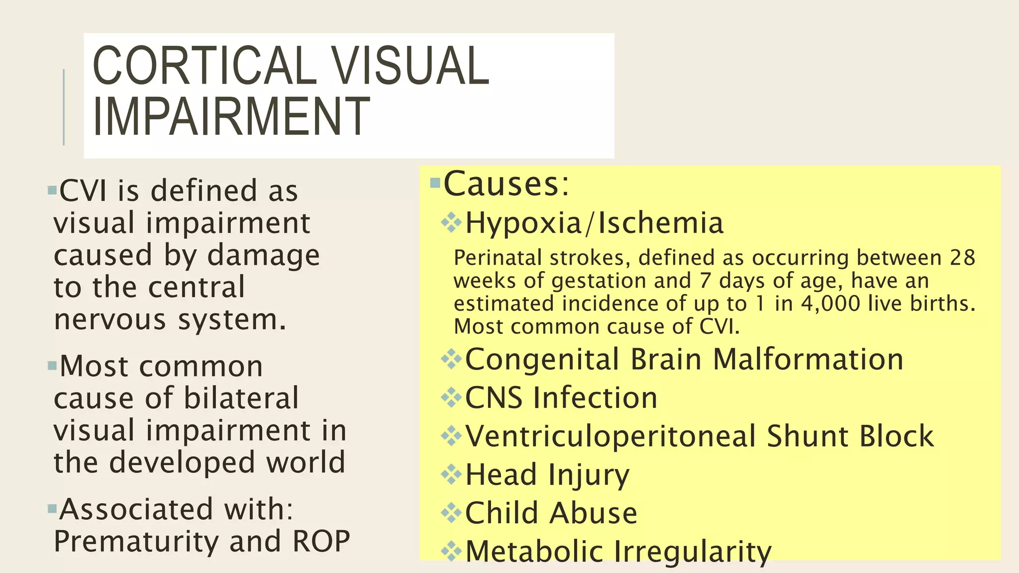Paediatric Neuro-Ophthalmology | PPTX