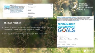 European Policy Framework for SDGs: Communication best practice for ...