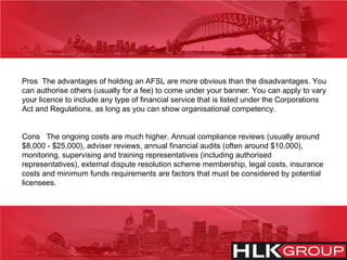 Afsl licence | PPT