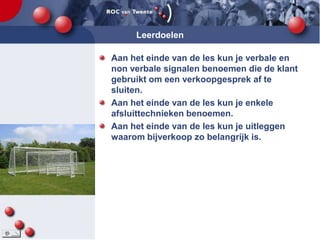 Afsluiting | PPTX