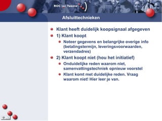 Afsluiting | PPTX