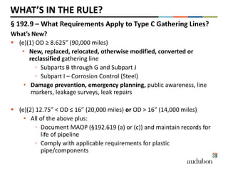 PHMSA Final Rule Gas Gathering Line Regulation | PPTX