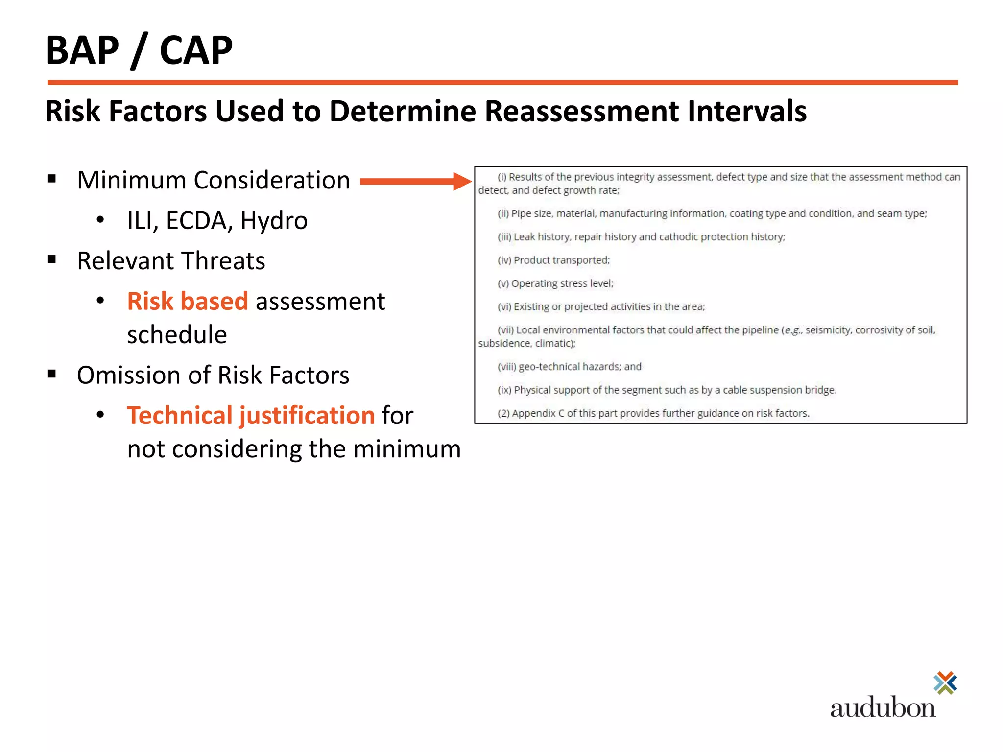 Risk Assessment Hazardous Liquid Pipeline Integrity | PPTX
