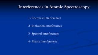 Atomic Fluorescence Spectroscopy (AFS) | PDF