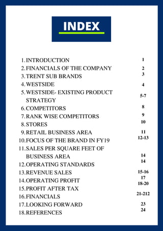 Annual Financial statements of westside | PDF