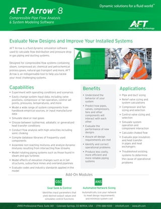 AFT Arrow 8 - Ficha de dados | PDF