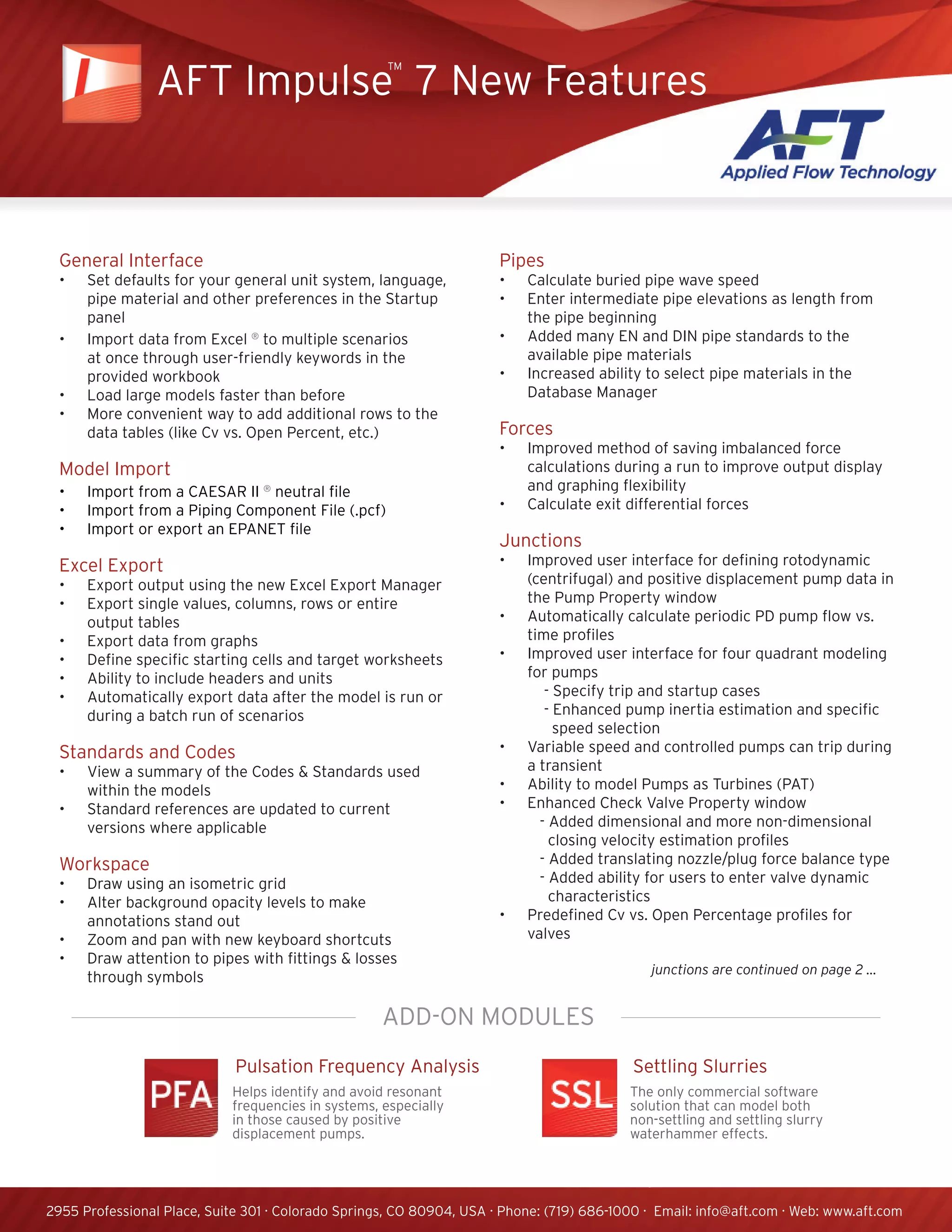 AFT Impulse 7 - Ficha de dados | PDF