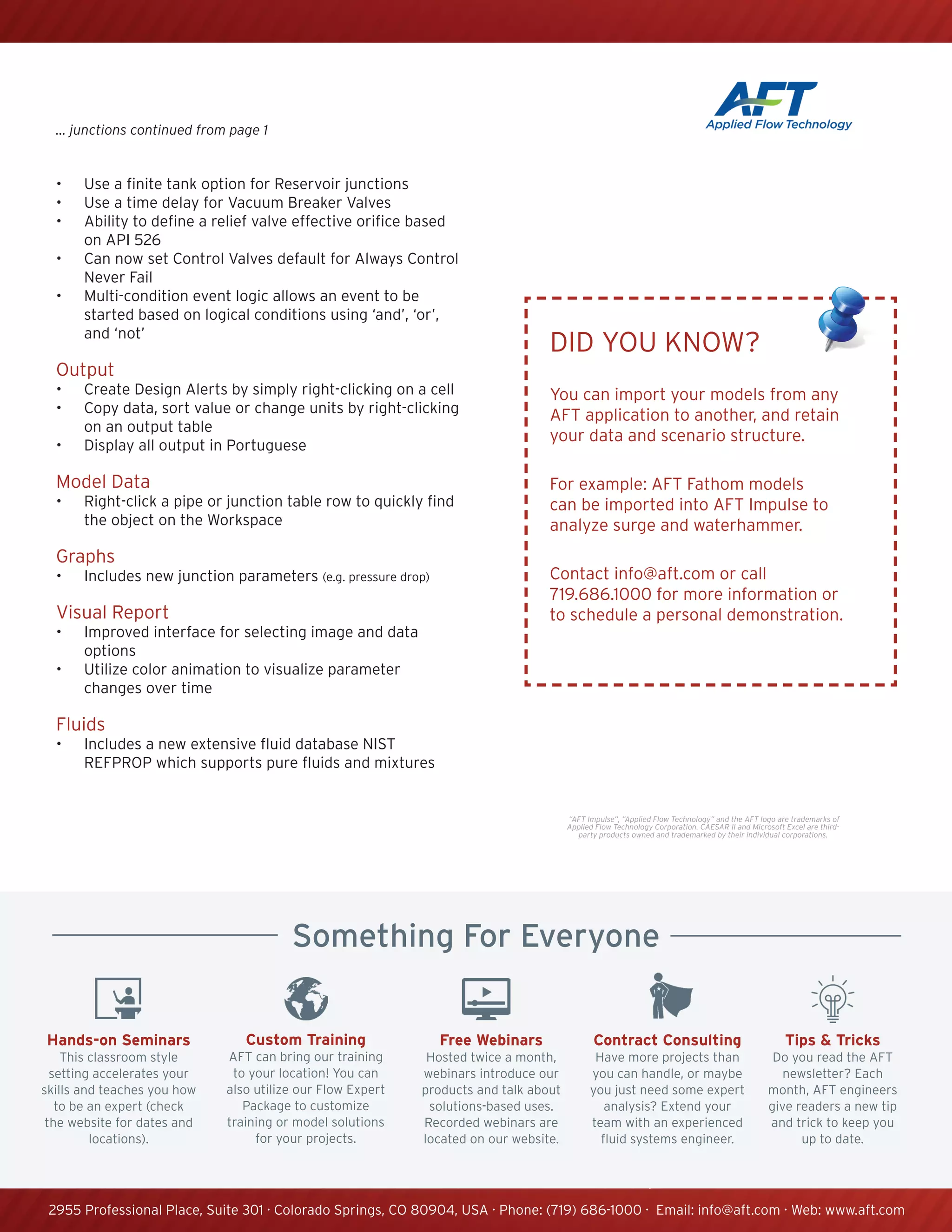 AFT Impulse 7 - Ficha de dados | PDF