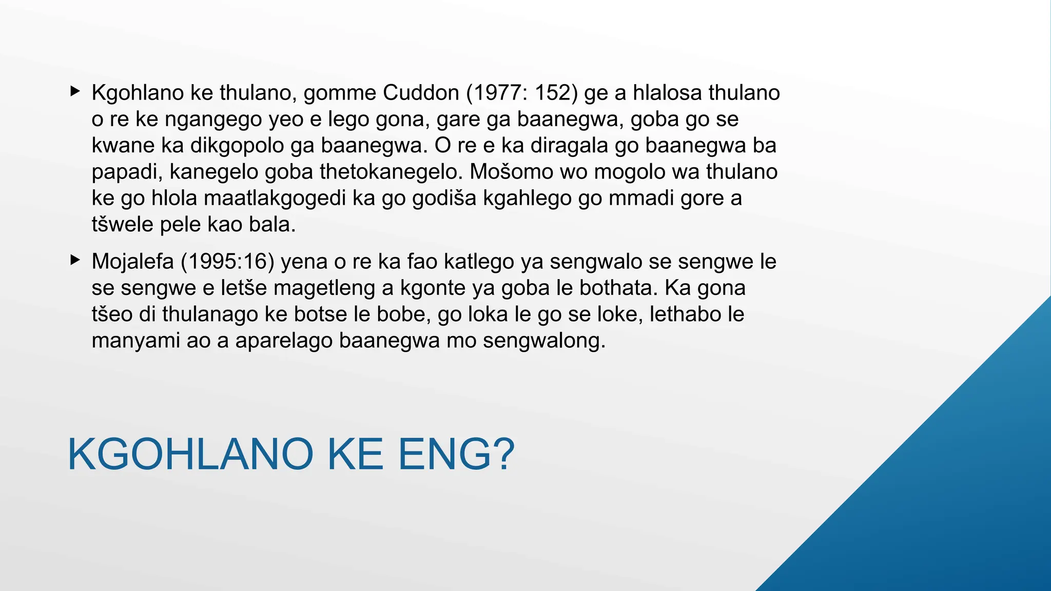 AFT 121 BATUBATSE (KGOHLANO) LEGOKOLODI LA MAREGA.pptx