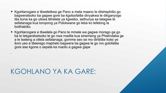 AFT 121 BATUBATSE (KGOHLANO) LEGOKOLODI LA MAREGA.pptx