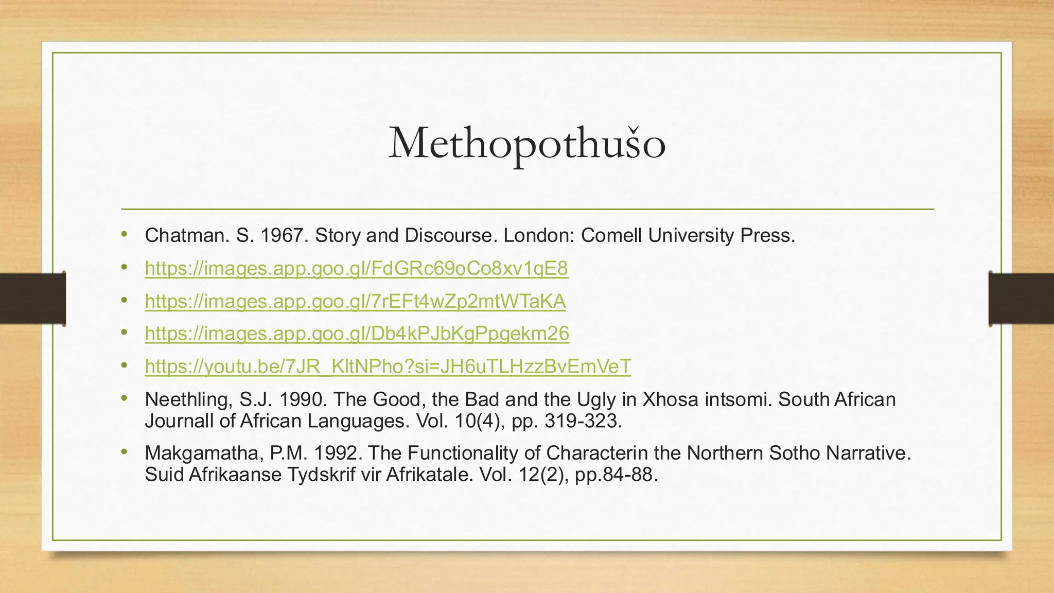 Tshekatsheko ya semelo sa monanegwa: go rewa leina | PDF