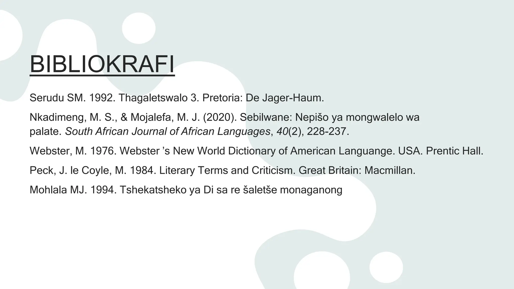 AFT 220- PEGO YA SEHLOPHA SA BAPEDI (FINAL).pptx