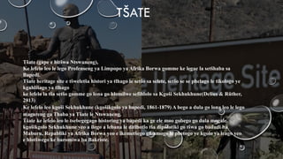 AFT 22O Sehlopha sa Tšate presentation slides | PPT