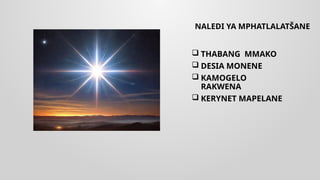 Kahlaahlo ya theto ya setso le theto ya sebjale Read-Only.pptx