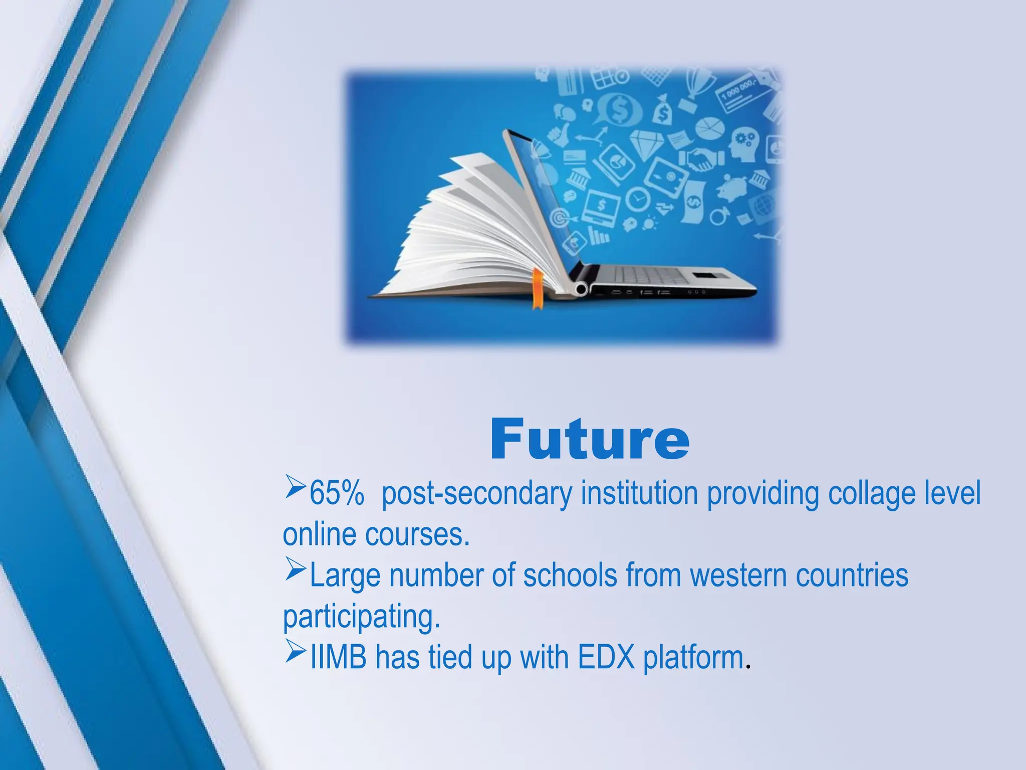 Power point presentaion about Online Education | PPTX