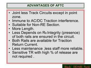 AUDIO FREQUENCY TRACK CIRCUITS | PPT