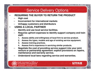 After sale service | PDF