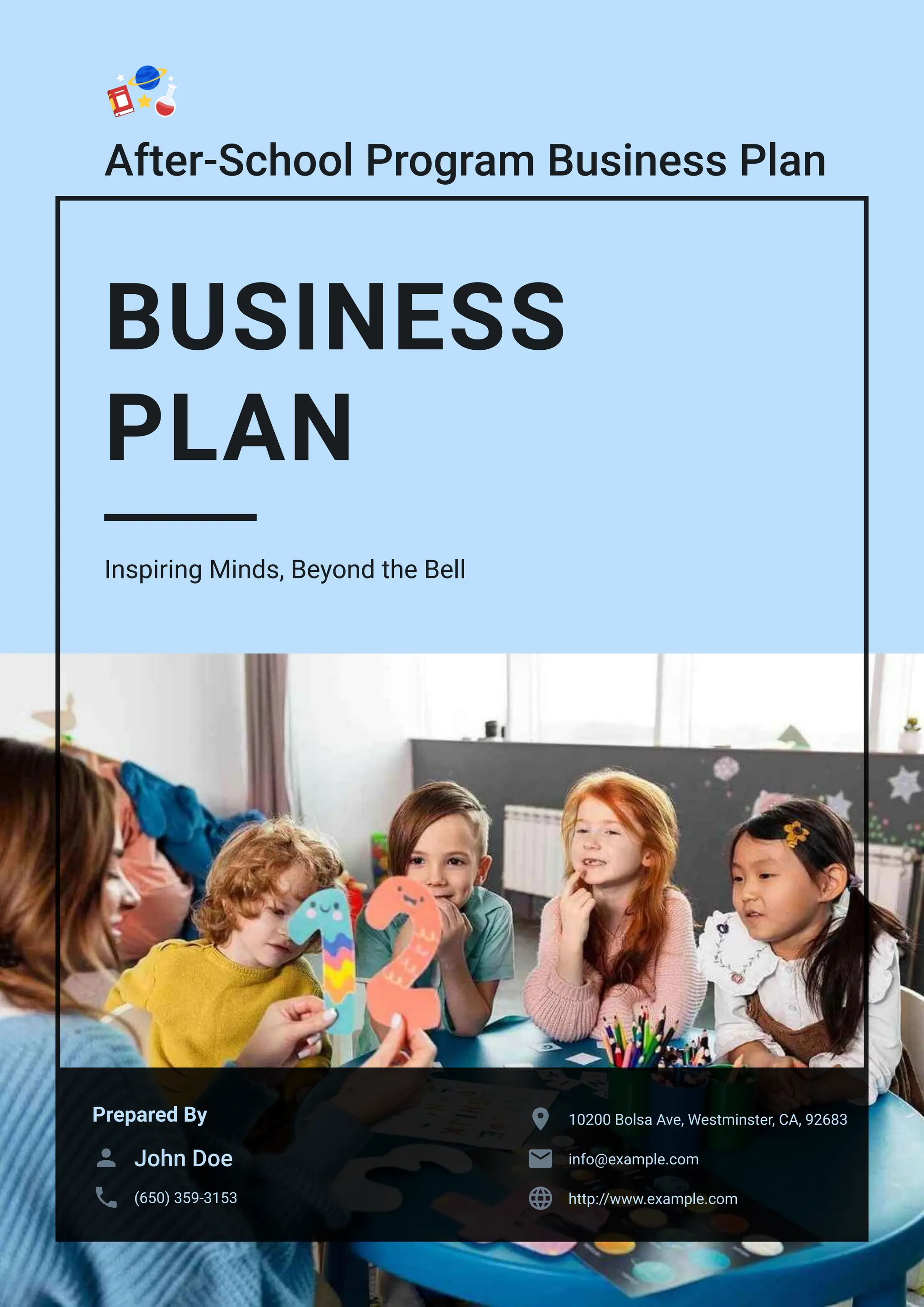 After School Business Plan Example | PDF