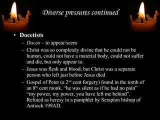 After The Apostles Early Church History | PPT | Christianity | Religion ...