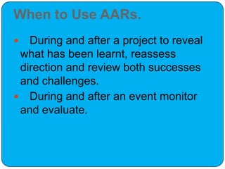 After action review | PPTX
