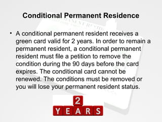 After a green card is granted final | PPT