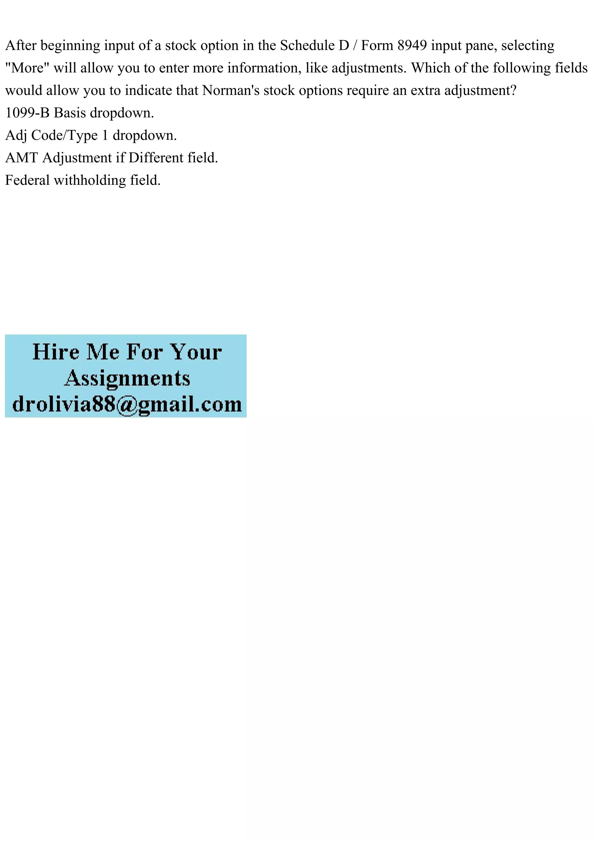 After beginning input of a stock option in the Schedule D Form 894.pdf