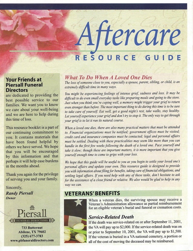 Aftercare | PDF