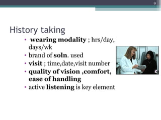 Contact Lens: After care visit | PPT