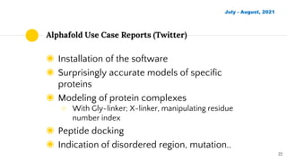 Alphafold2 - Protein Structural Bioinformatics After CASP14 | PPTX