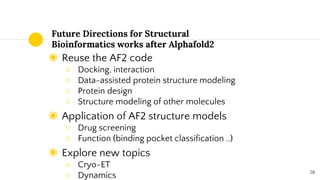 Alphafold2 - Protein Structural Bioinformatics After CASP14 | PPTX