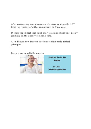 After conducting your own research, share an example NOT from .docx