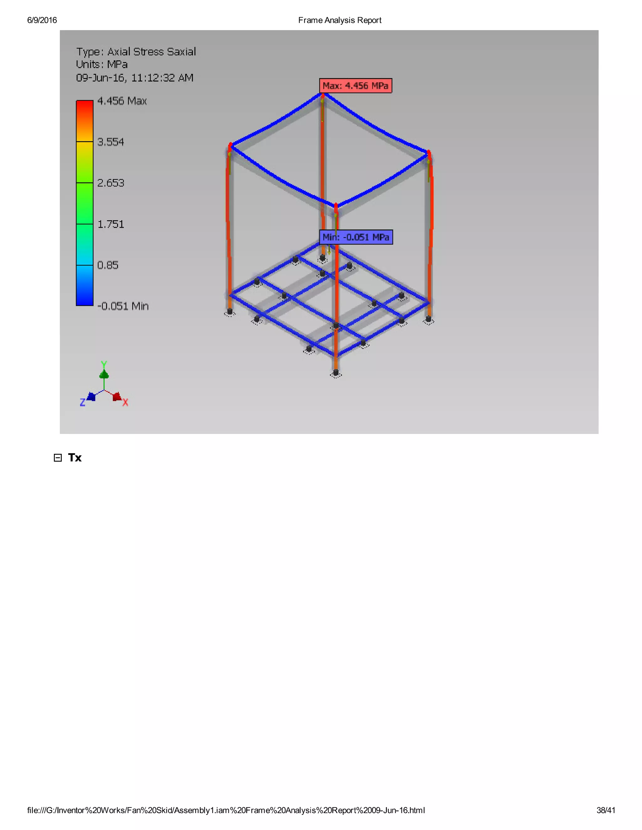 After cooler frame analysis report | PDF