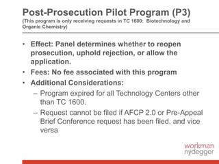 Overview on After Final Practice at the USPTO | PPTX