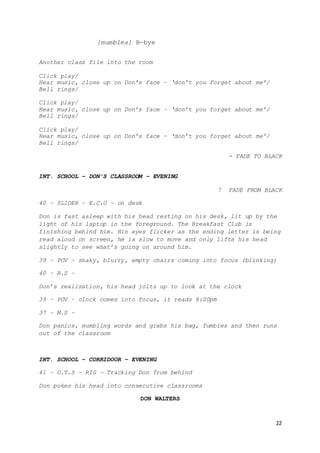 'After Hours' - Screenplay | DOCX