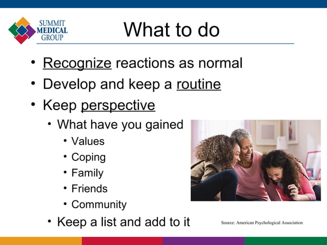 Coping With a Disaster or Traumatic Event | PPT