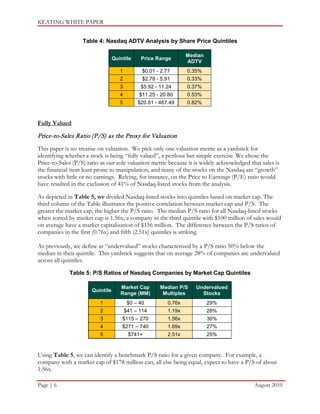 Aftermarket Support: How to Create a Liquid Public Stock | PDF