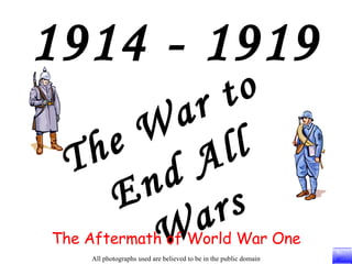 Aftermath Of World War One | PPT
