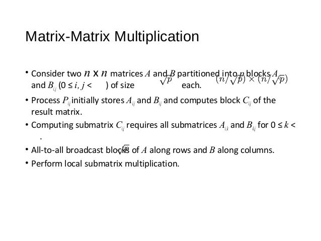 All-Reduce and Prefix-Sum Operations
